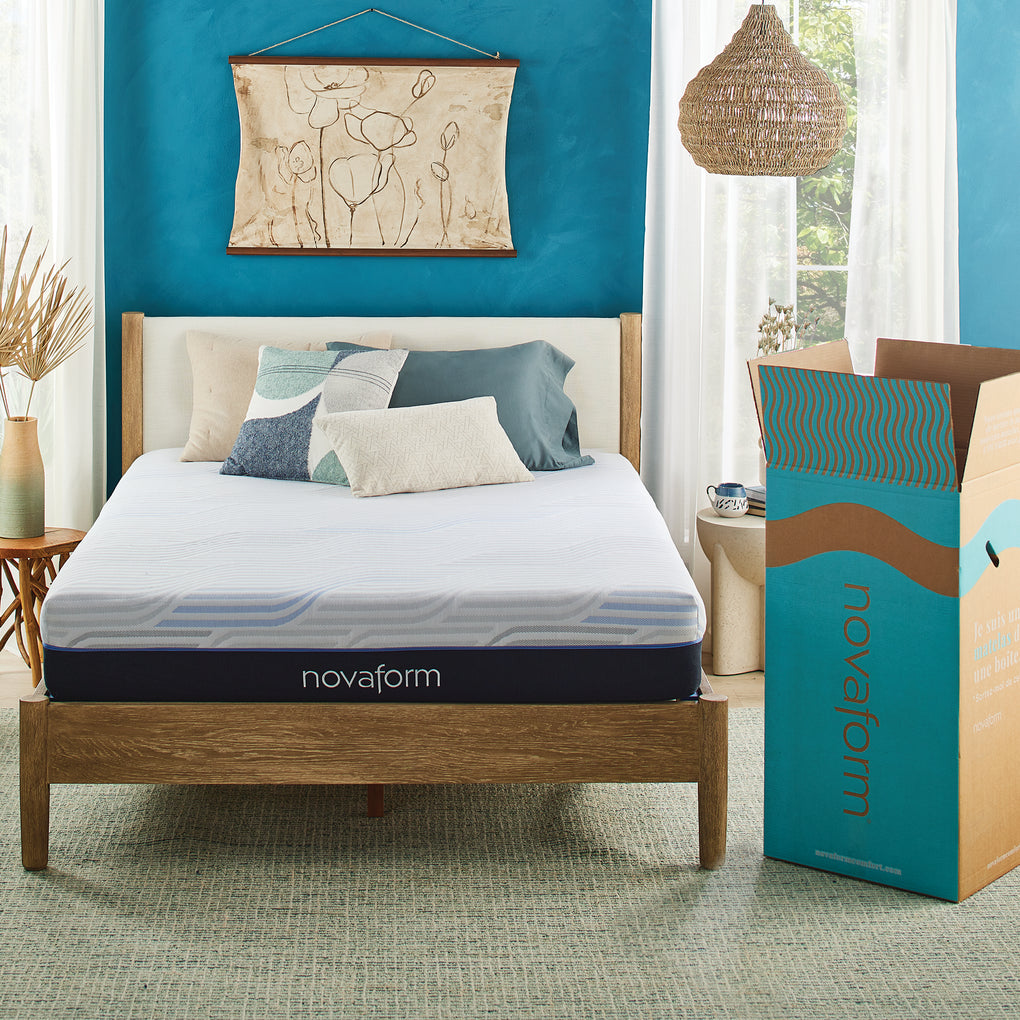 ComfortGrande Advanced 14” Gel Memory Foam Mattress Medium Feel – Novaform