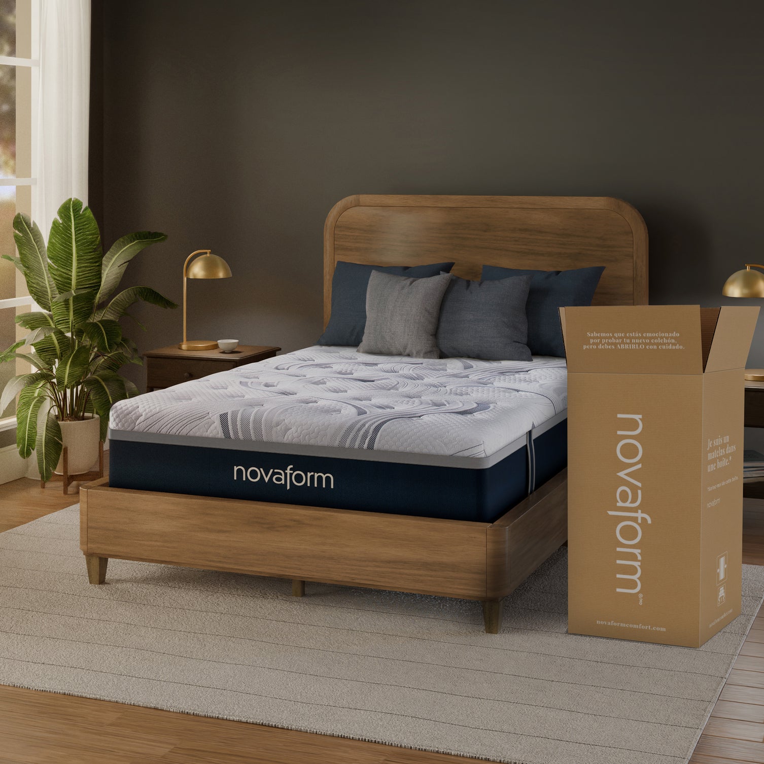 ComfortGrande 14" Advanced Hybrid Gel Memory Foam Mattress – Novaform