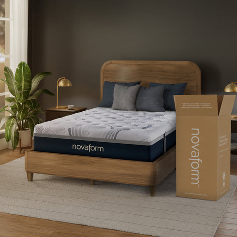 ComfortGrande 14" Advanced Hybrid Gel Memory Foam Mattress – Novaform