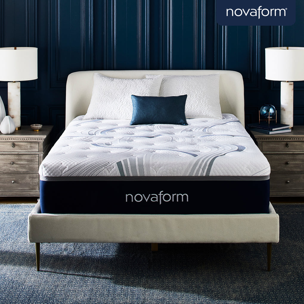 ComfortGrande® 14" Advanced Hybrid Gel Memory Foam Mattress – Novaform